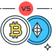Ethereum vs Bitcoin Vergleich 2025: ETH oder BTC kaufen